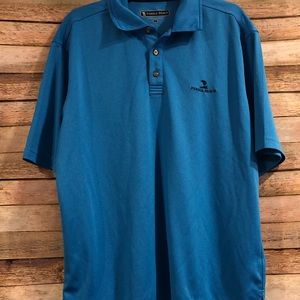 Pebble Beach | Shirts | Mens Blue Pebble Beach Golf Performance Polo ...